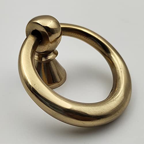 ABVIN Golden Solid Brass Drop Pull - Latkan - Unique Cabinet Pulls, Be - AbvinKnob