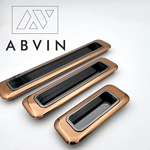 Rosegold Grey Concealed Sliding Door Handle and Concealed Door Slide H ...